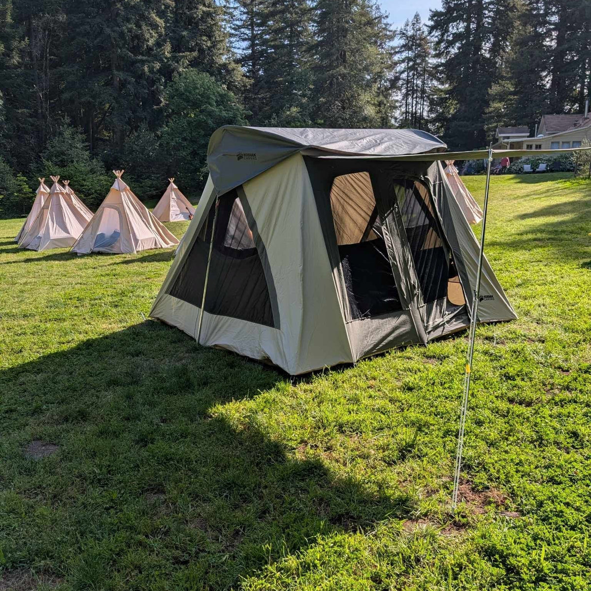 3 Kodiak Flex-Bow tents were standing strong!!!! – Kodiak Canvas