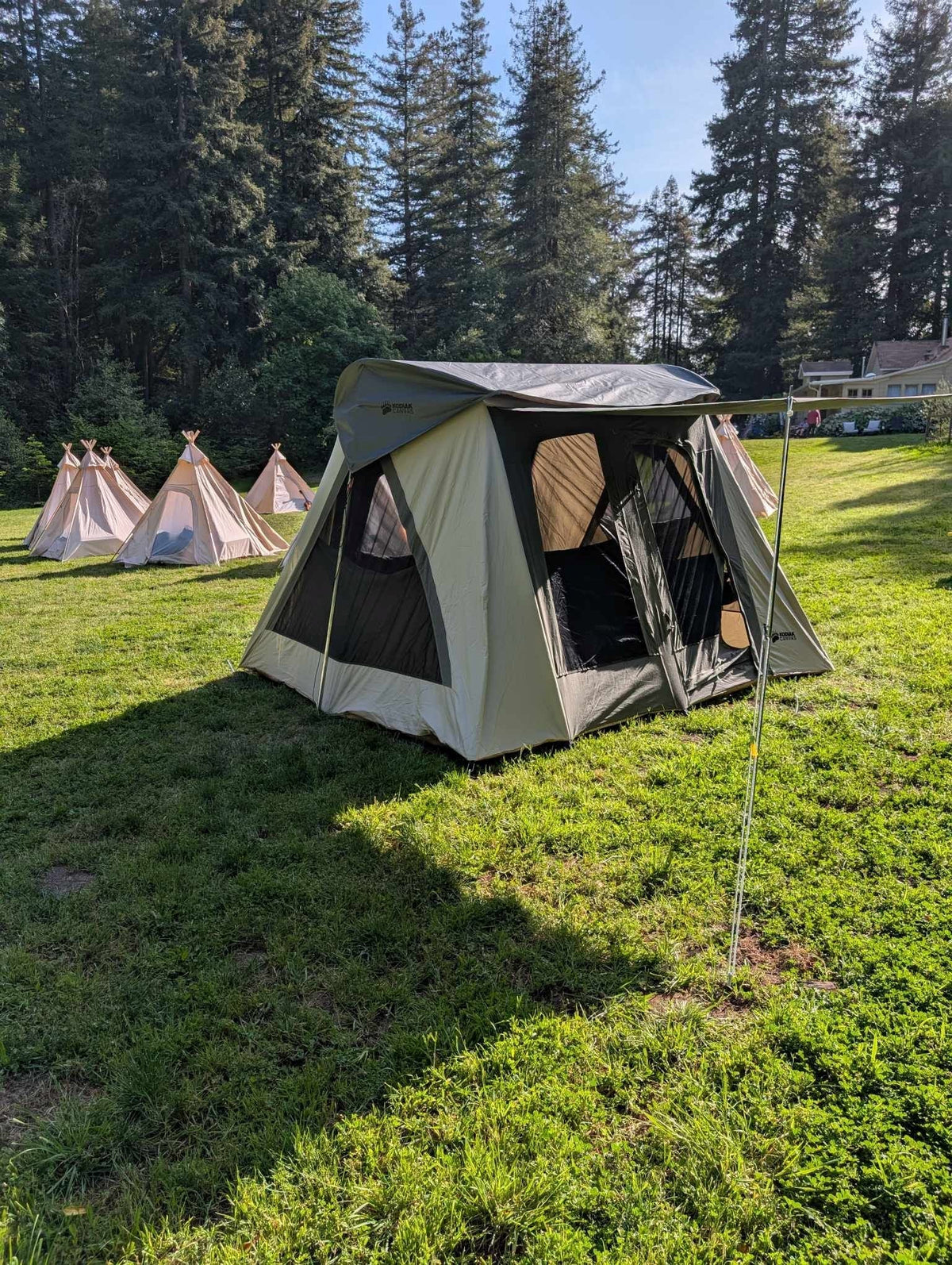 3 Kodiak Flex-Bow tents were standing strong!!!! – Kodiak Canvas