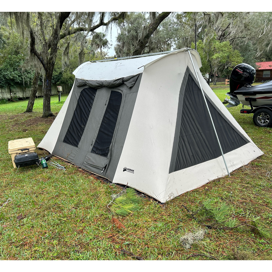 Kodiak Canvas 10 x 14 ft. Flex-Bow VX Canvas Camping Tent
